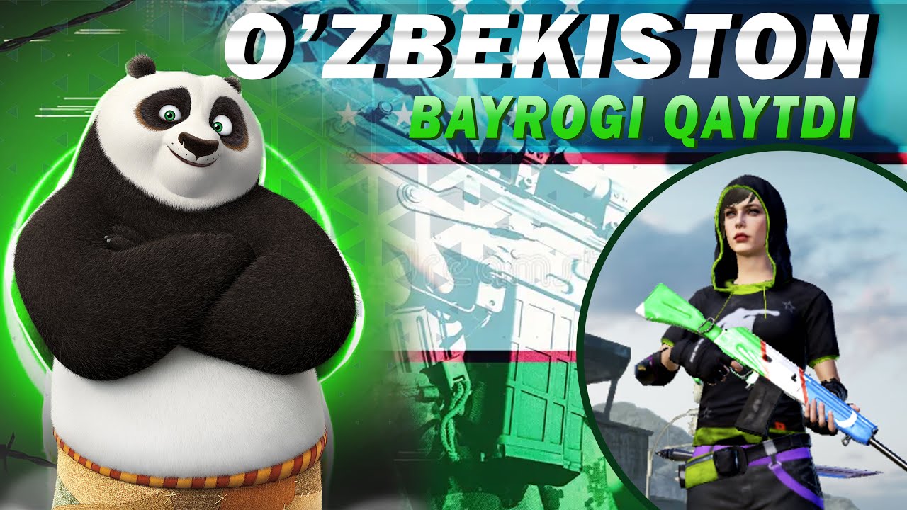 O'ZBEKISTON BAYROGI QAYTDI | chapani pubgm - YouTube