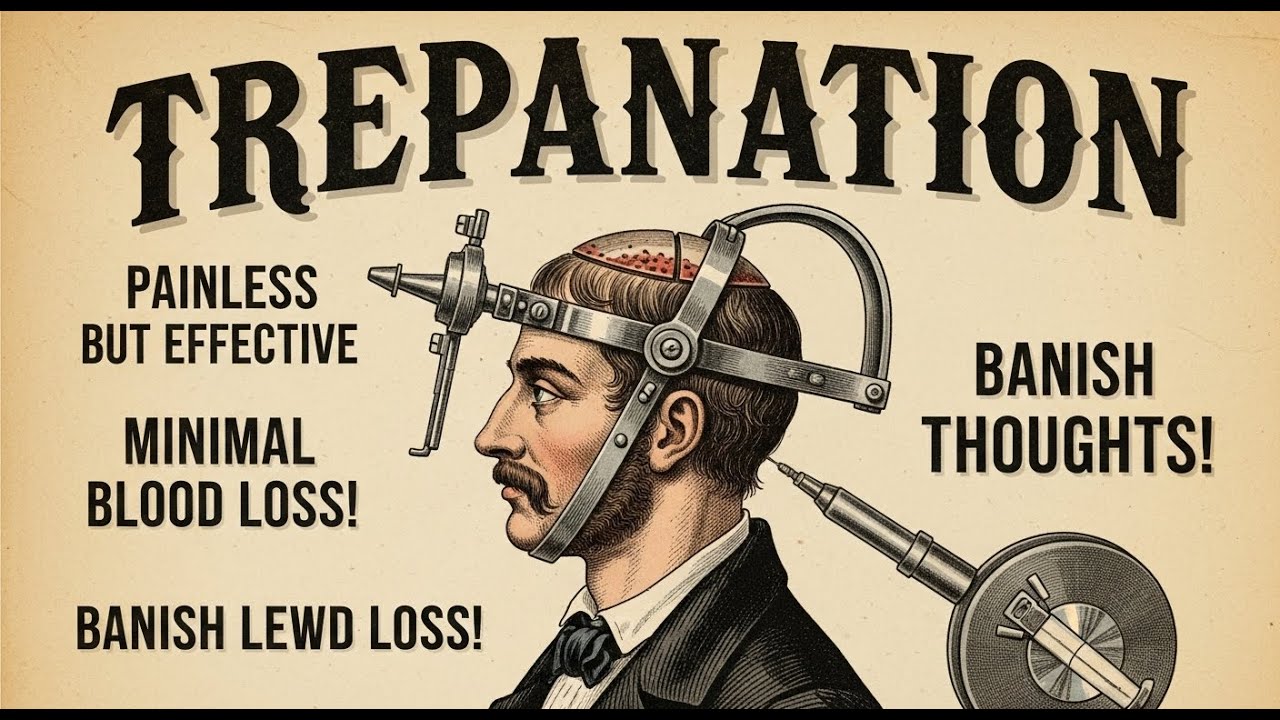 Trepanation Explained | Ancient Brain Surgery | for sleep - YouTube