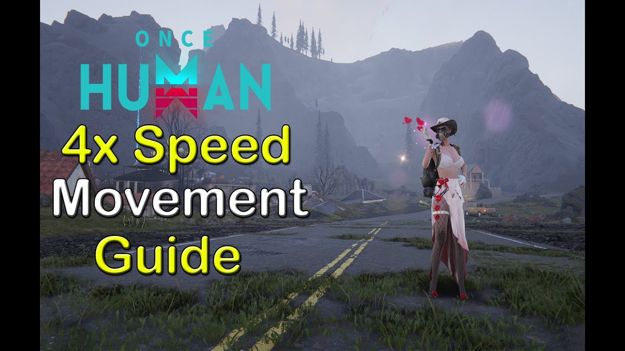 ONCE HUMAN: SPEED🦶💨MOVEMENT TRICK🦶💨 👀 - YouTube