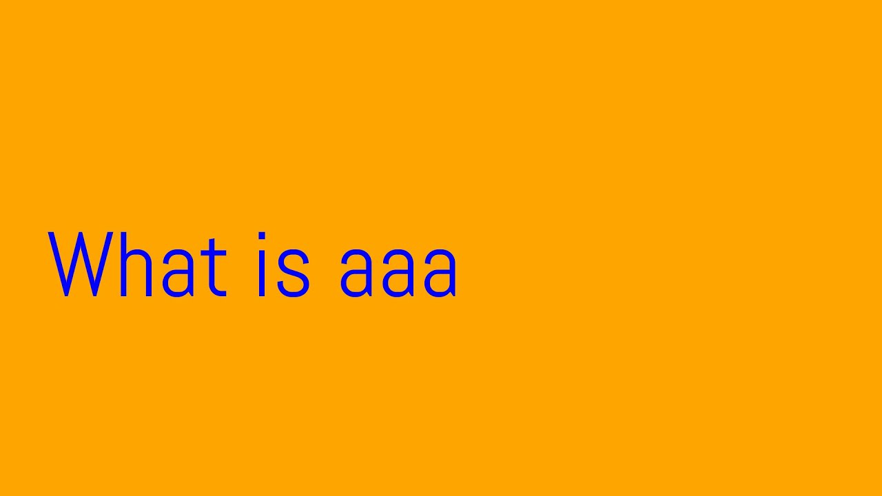 What is aaa | information about american automobile association - YouTube