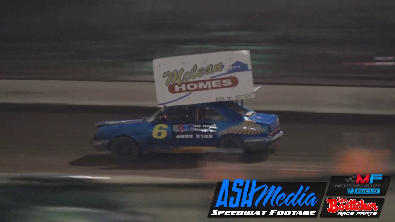 Super Stockers: Race Highlights - Apr 2017 - Rockhampton Speedway - YouTube