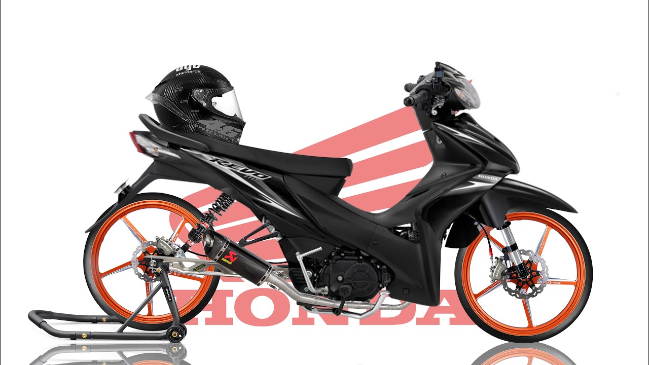 Edit Honda Revo Koperasi Menjadi Modif Tahiland Style - YouTube