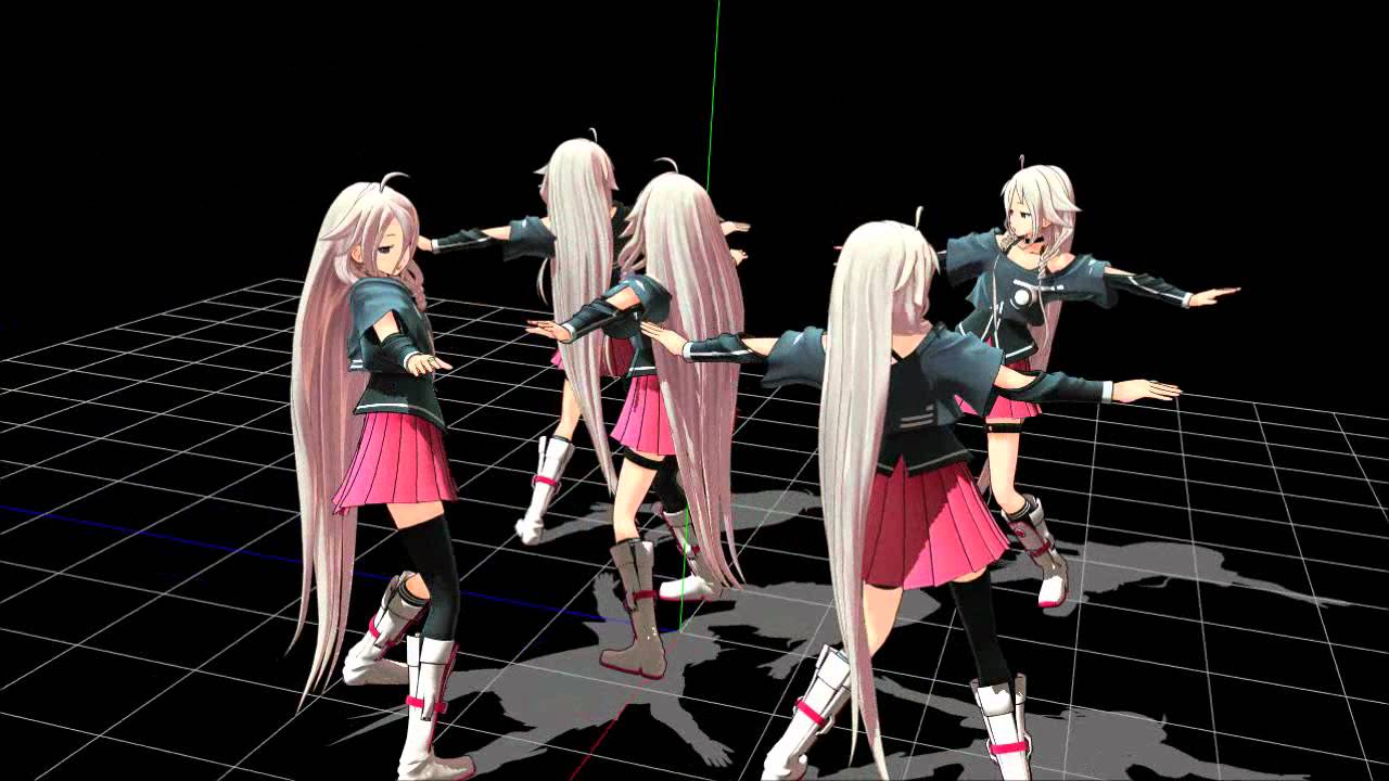 【Test】IA【MMD】b - YouTube