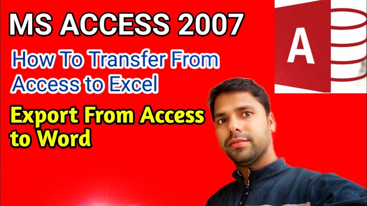 Ms Access 2007 Class Export From Access To Excel Transfer To Word In Odia Teach Trends Ms Access 2007 Class Export From Access To Excel Transfer To Word In Odia Teach Trends
