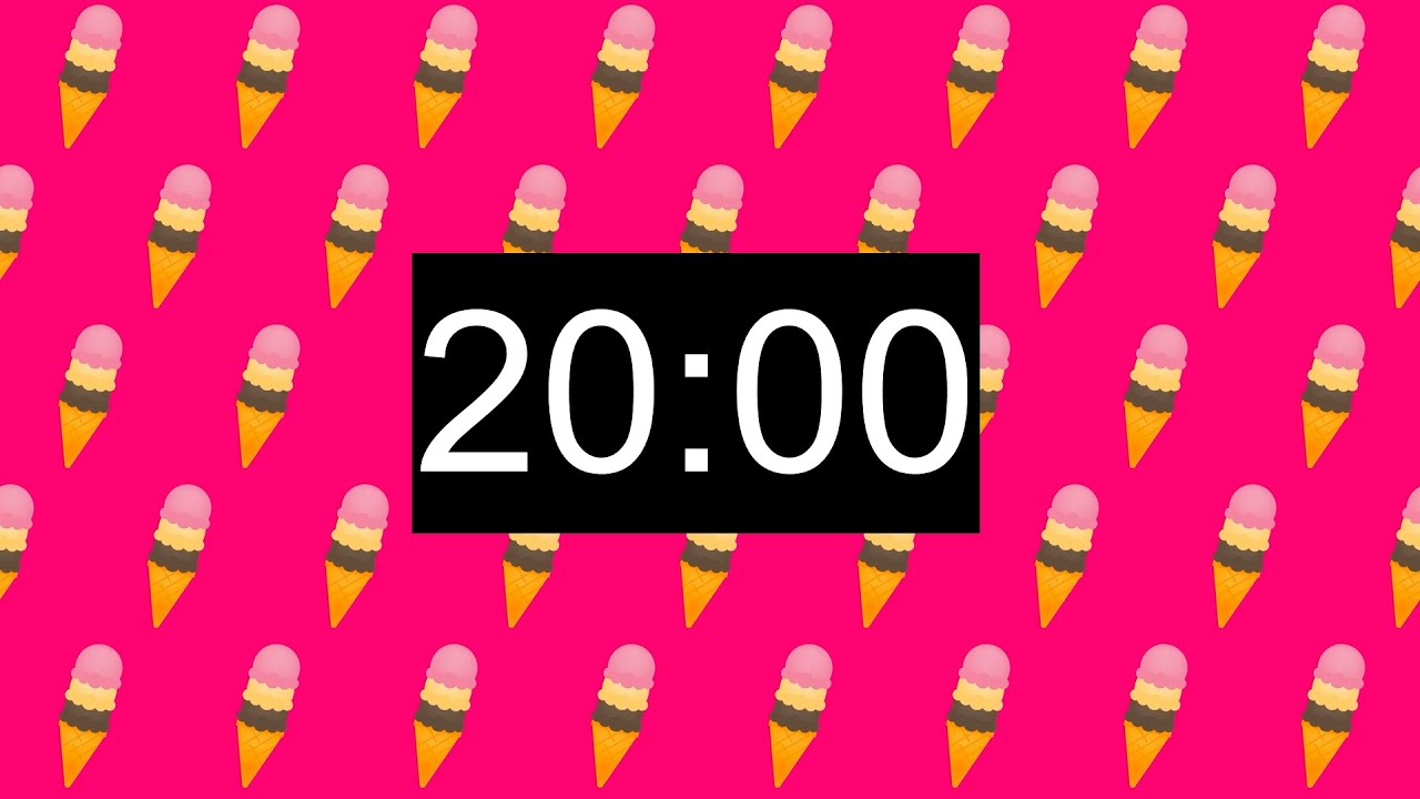 20 Minute Countdown Timer for Kids - YouTube