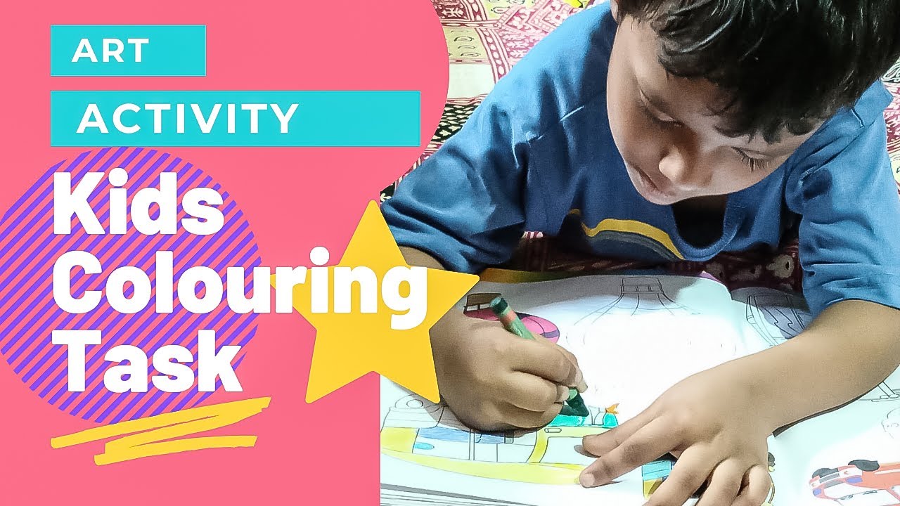 colouring Task analysis for Colour matching task। vid joydios। kids ...