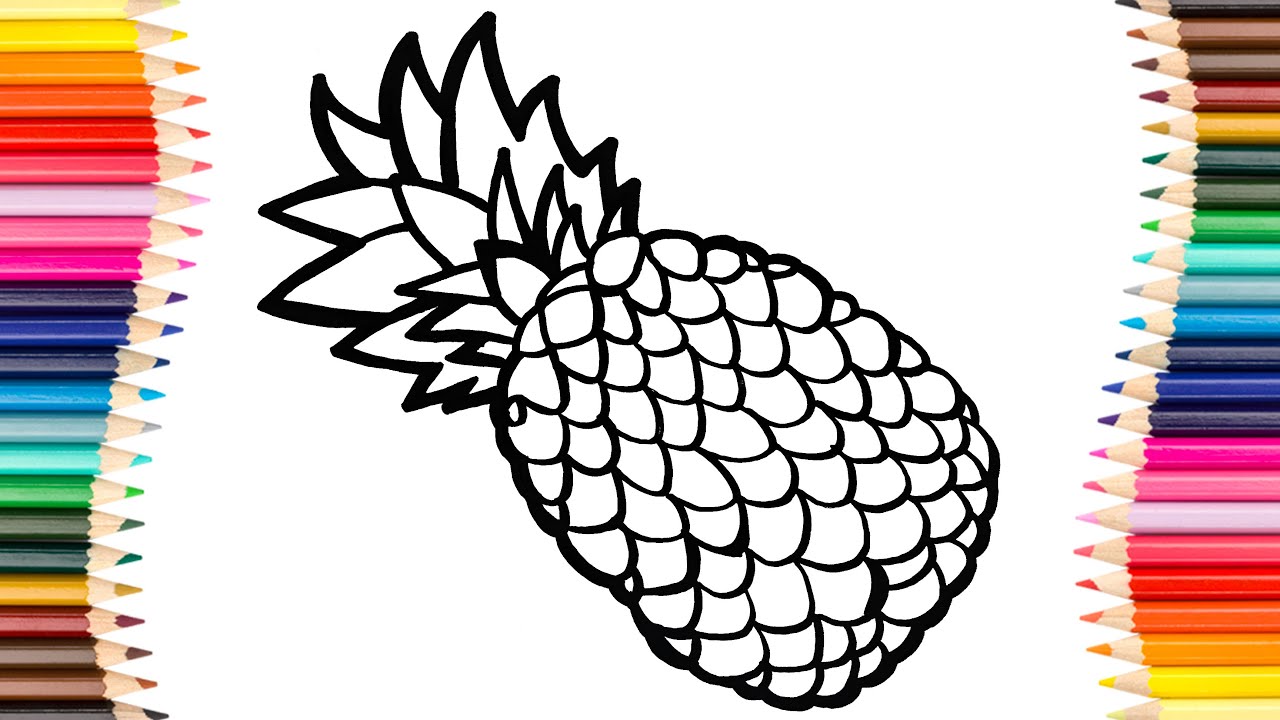 Large Set of Fruits. How to Draw Fruits. - YouTube