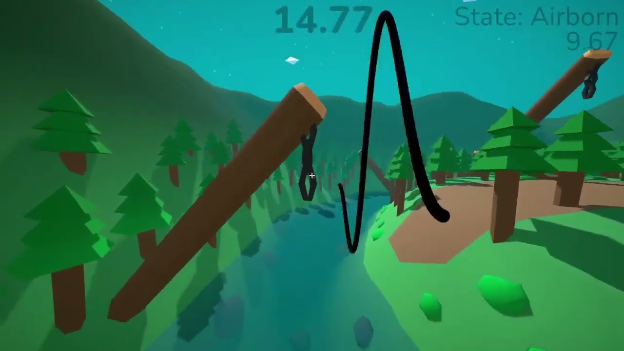 Playing some Grapple! | Game by Barji | Levels 1 - 2 - YouTube