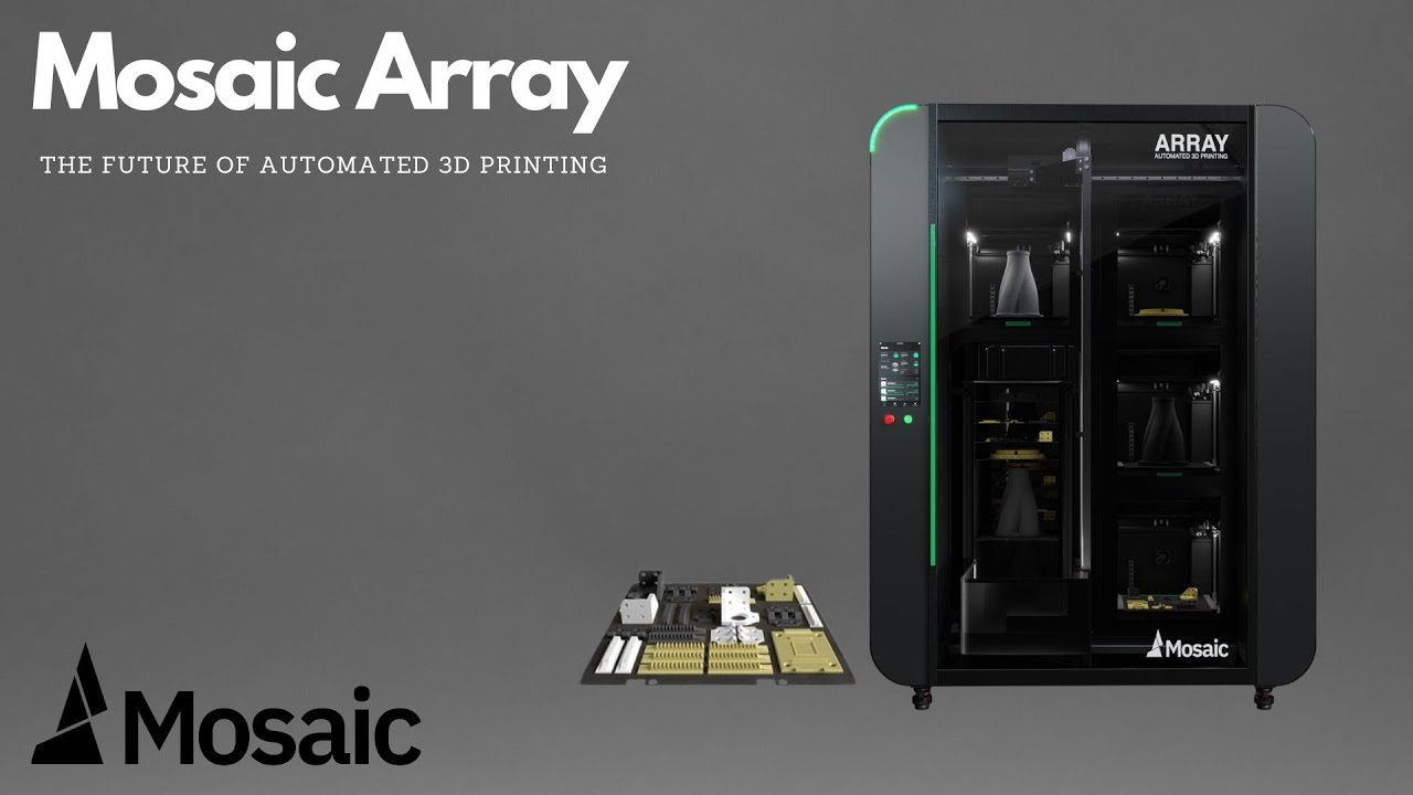 Mosaic Array: Die Zukunft des automatisierten 3D-Drucks - YouTube