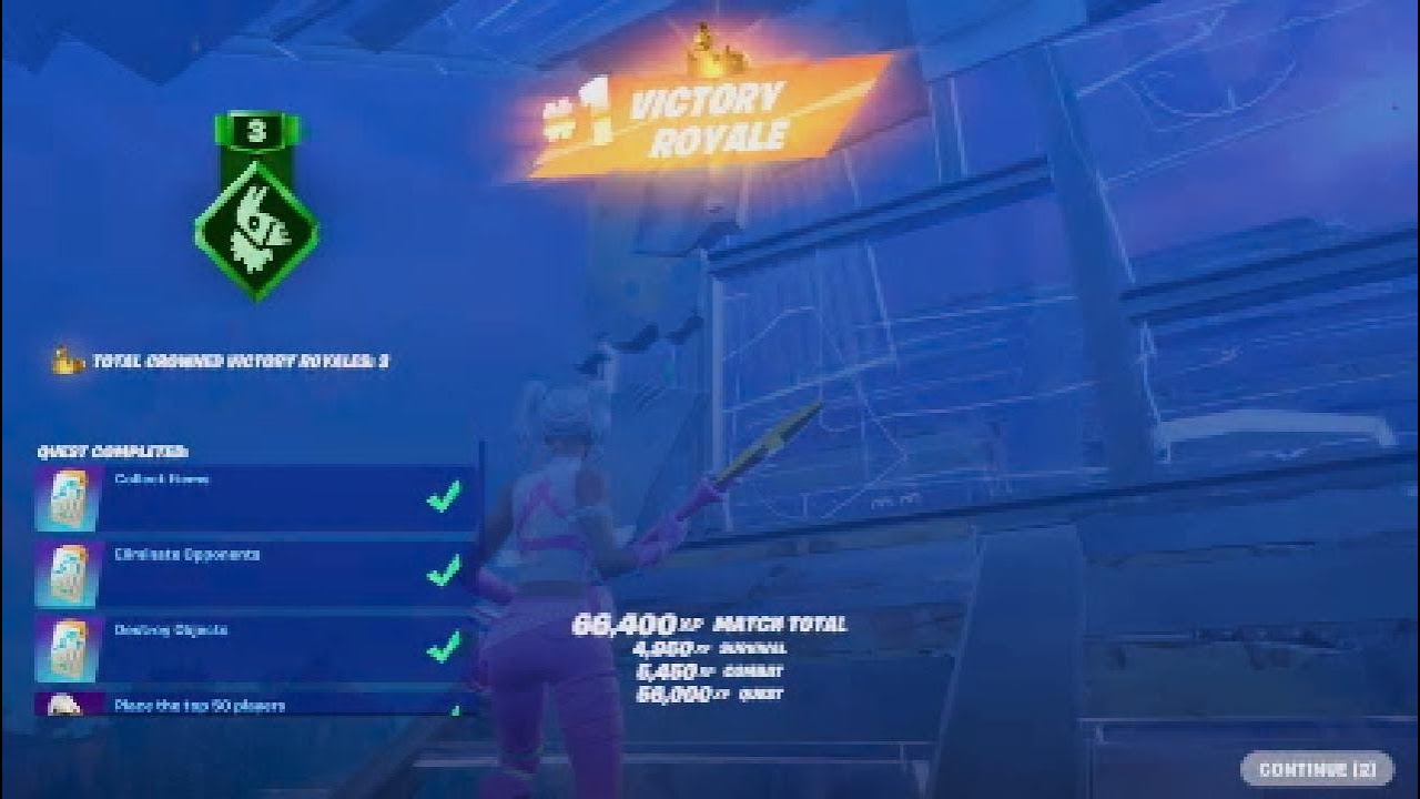 Washed S2 Fortnite player gets First Ranked Win - YouTube