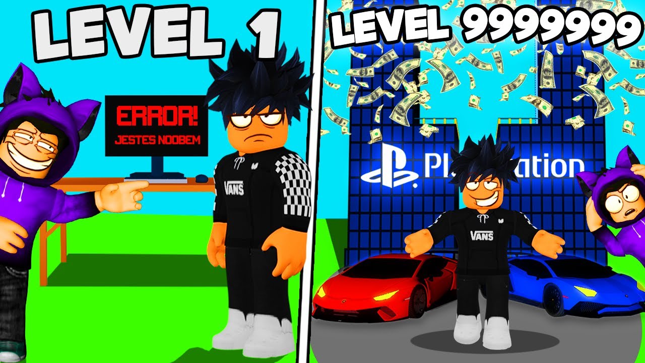 🎮Stworzyłem NAJWIĘKSZĄ FIRME z GRAMI 999,999,999 POZIOMU!|ROBLOX - YouTube