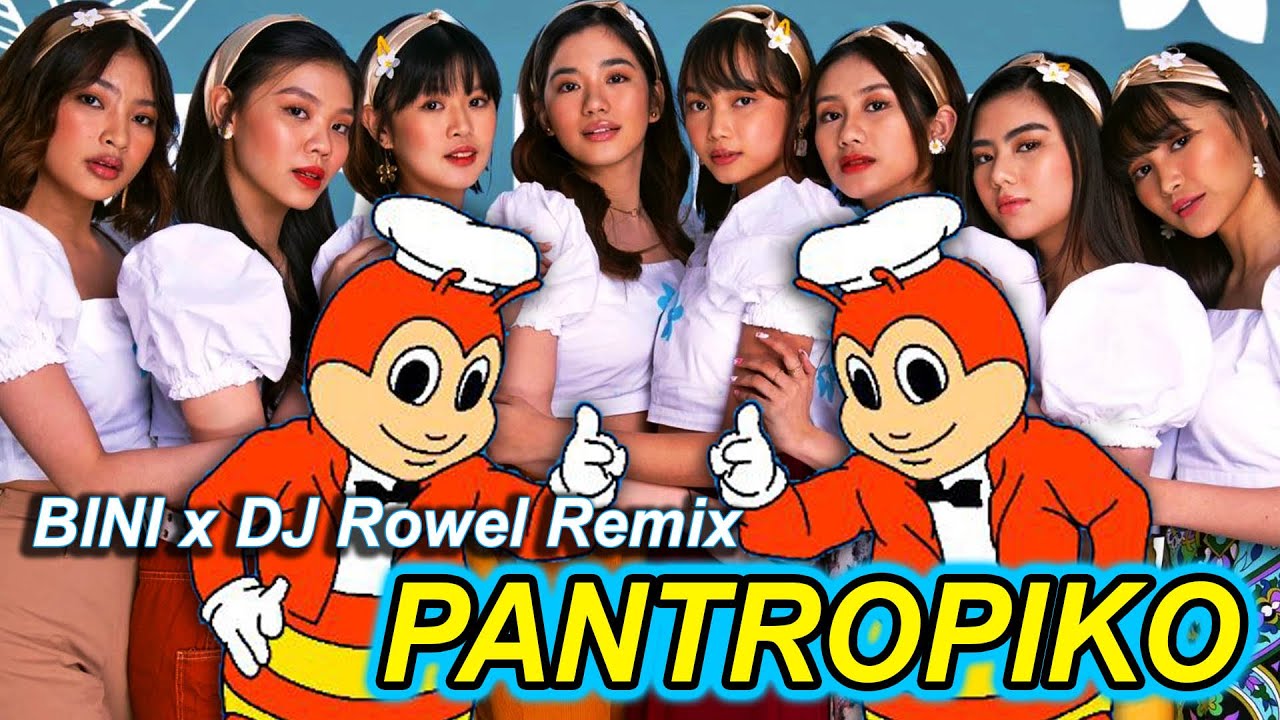 PANTROPIKO BINI x DJ ROWEL REMIX x Jollibee Dance P-Pop | GCQTV - YouTube