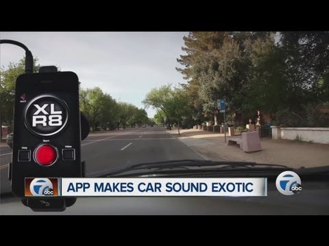 XLR8 app makes your car engine sound exotic