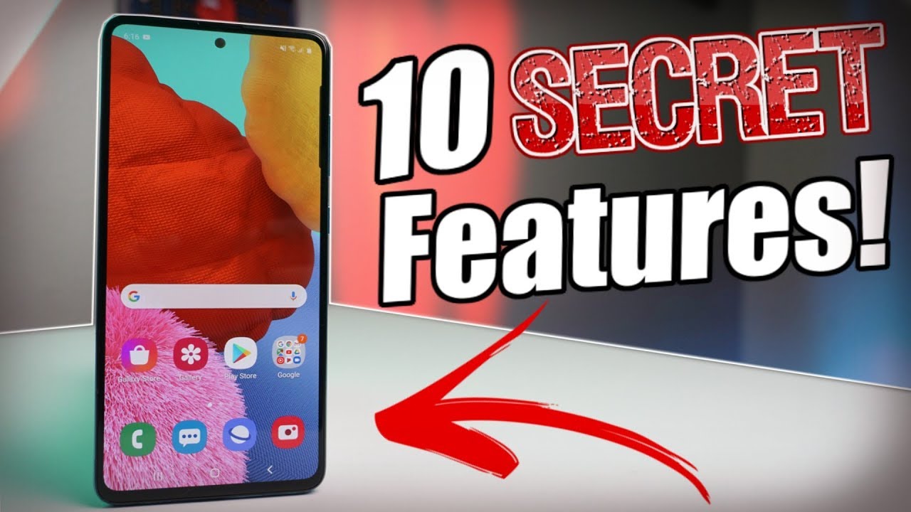 10 Secret Samsung Galaxy A51 Features You Must Know! - YouTube