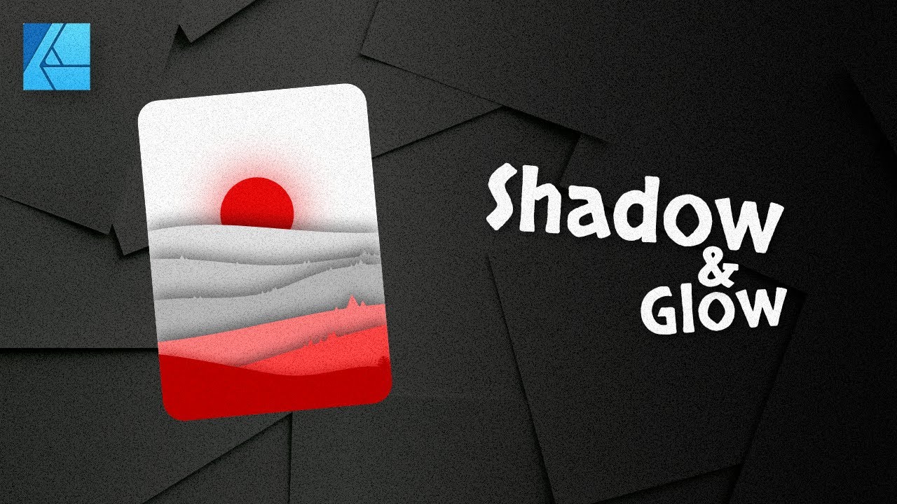 SHADOW & GLOW IN AFFINITY DESIGNER || VNTS #3 - YouTube