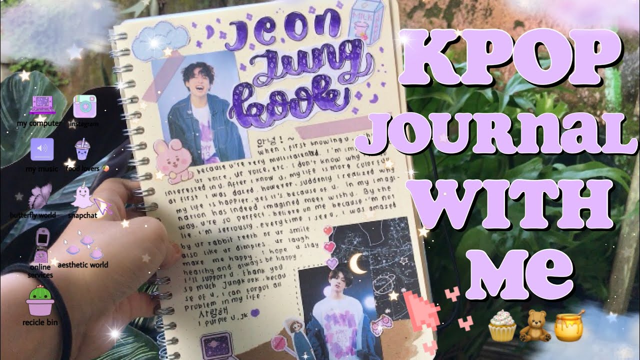 —starting a kpop journal with me⺤᩠⛅️۪۪࿔ | indonesia - YouTube