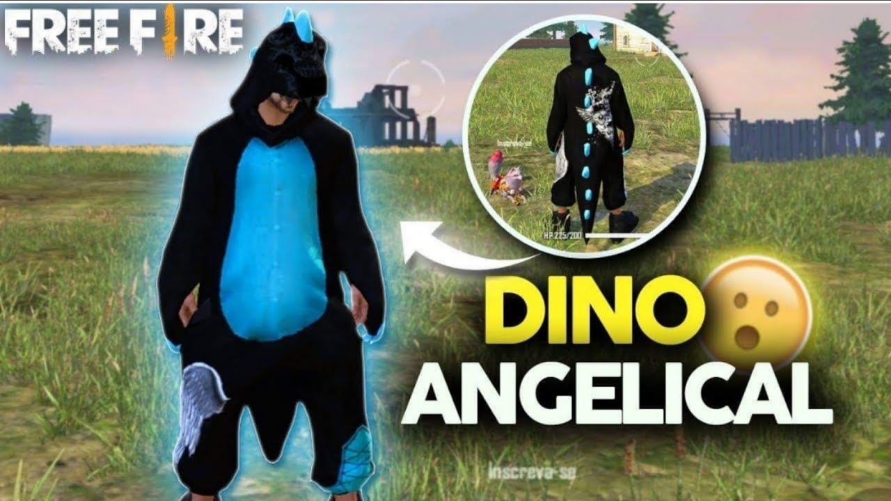 💥Comprei o Novo DINO ANGELICAL NO FREE FIRE - YouTube