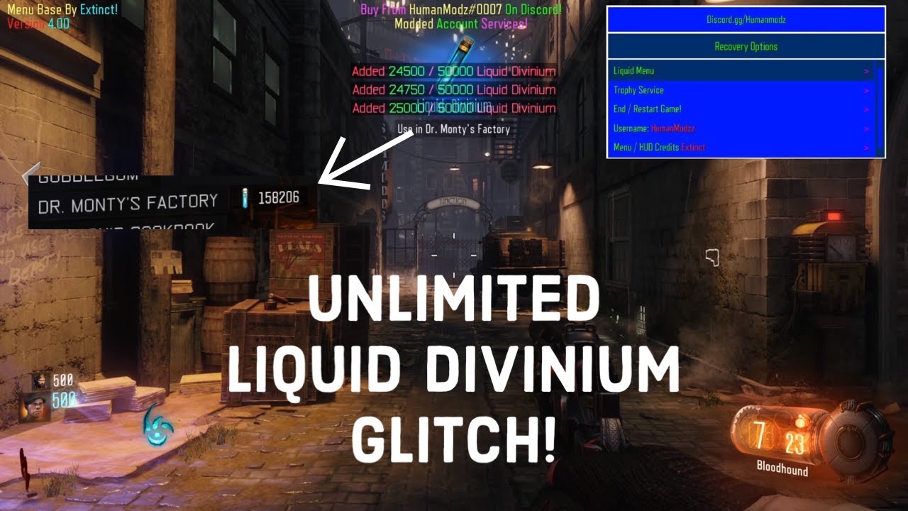 Unlimited Liquid Divinium Glitch Showcasing - YouTube
