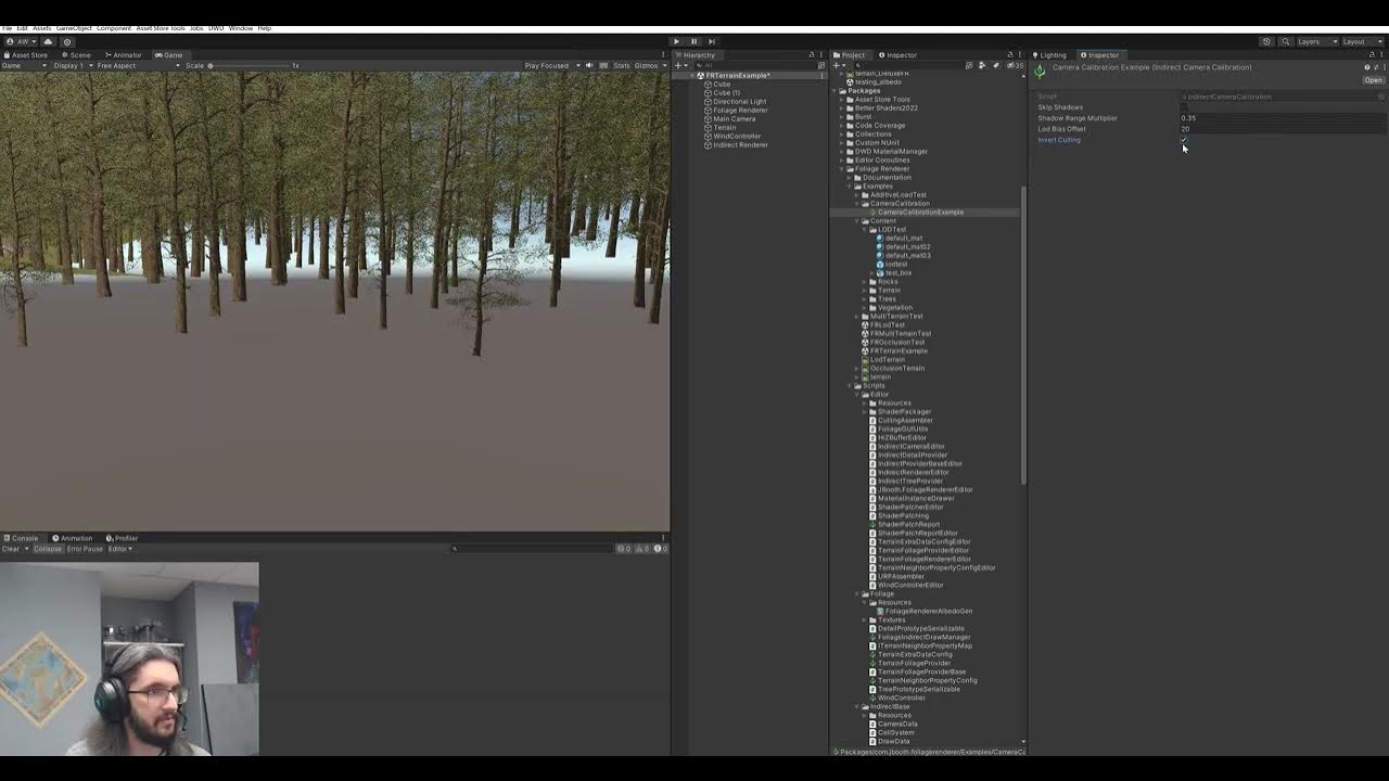 Foliage Renderer - Camera Calibration - YouTube