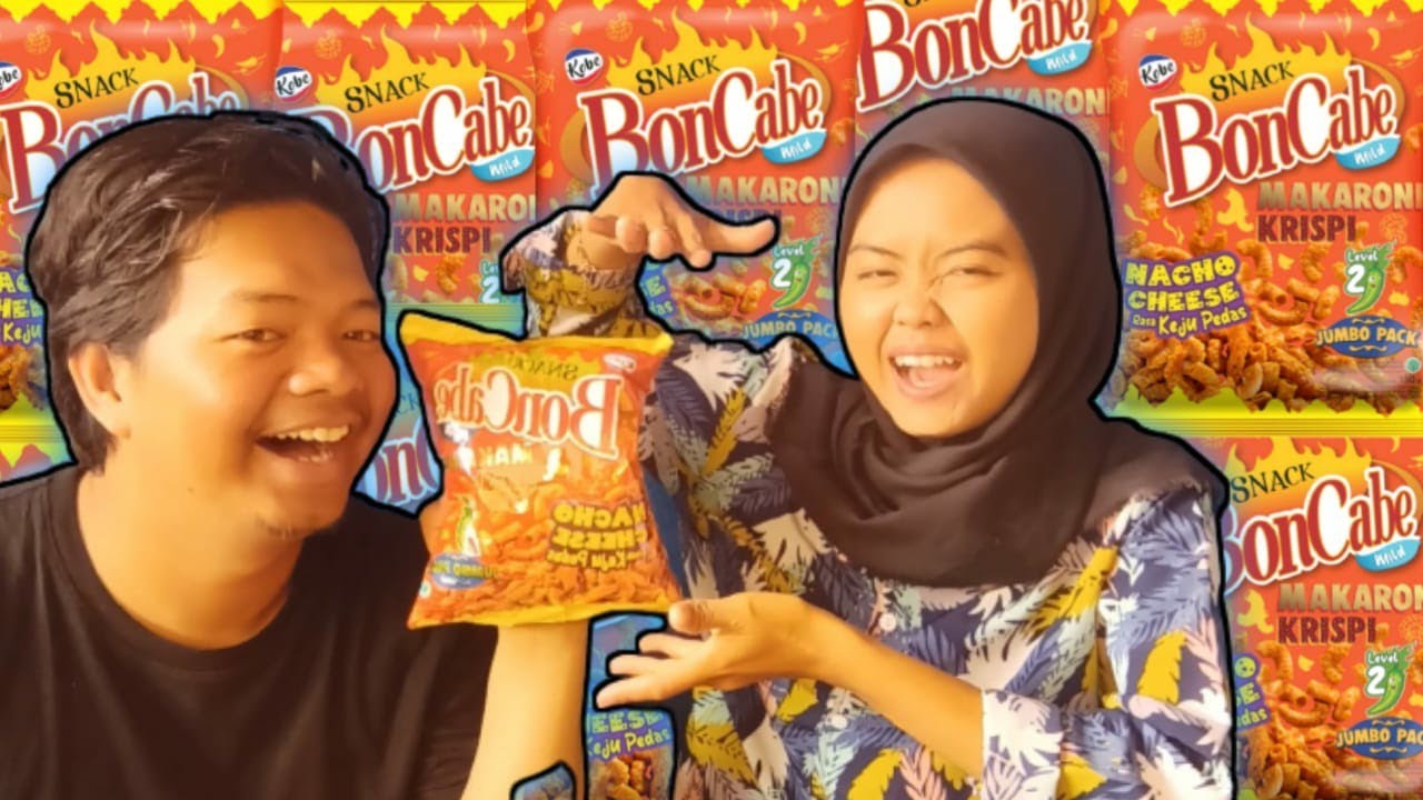REVIEW SNACK MAKARONI BONCABE "NACHO CHEESE" LV. 2 || WOWWW KEJUNYA ...