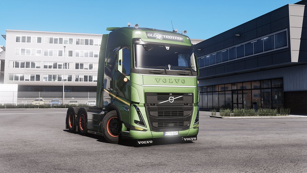 ETS2 1.58 with Ultra Realistic Graphics Mod | Volvo FH6 I-Save ...