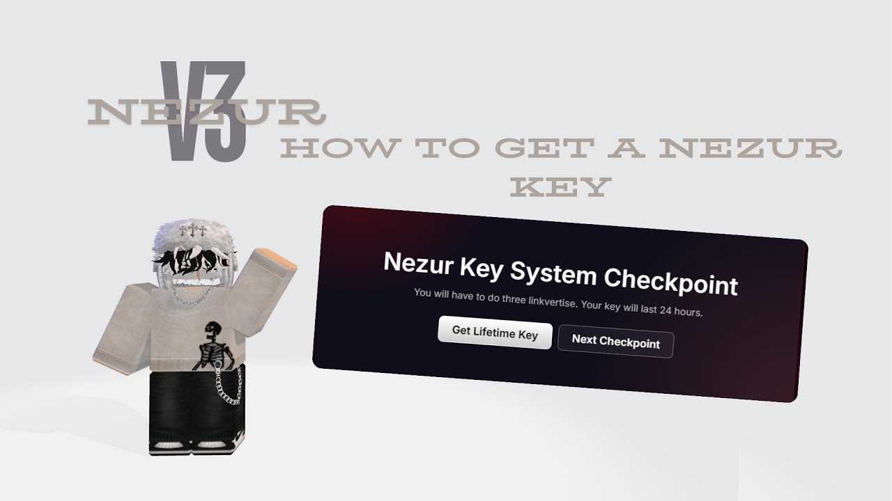 Nezur V3 KEY SYSTEM TUTORIAL (ADD MY DISCORD IN THE DESC TO BUY) - YouTube