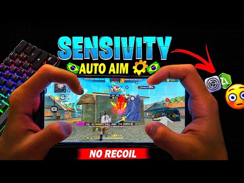 🔥 NEW BRAZILIAN SENSITIVITY 🇧🇷 0% RECOIL 😱 EASY HEADSHOT 🎯 | ALL DEVICES 📱