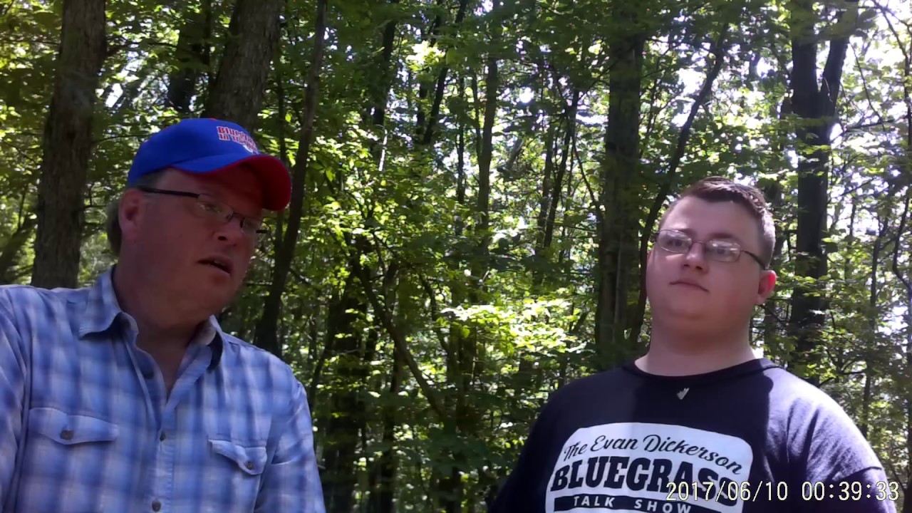 The Evan Dickerson Bluegrass Talk Show featuring Mark Poe - YouTube