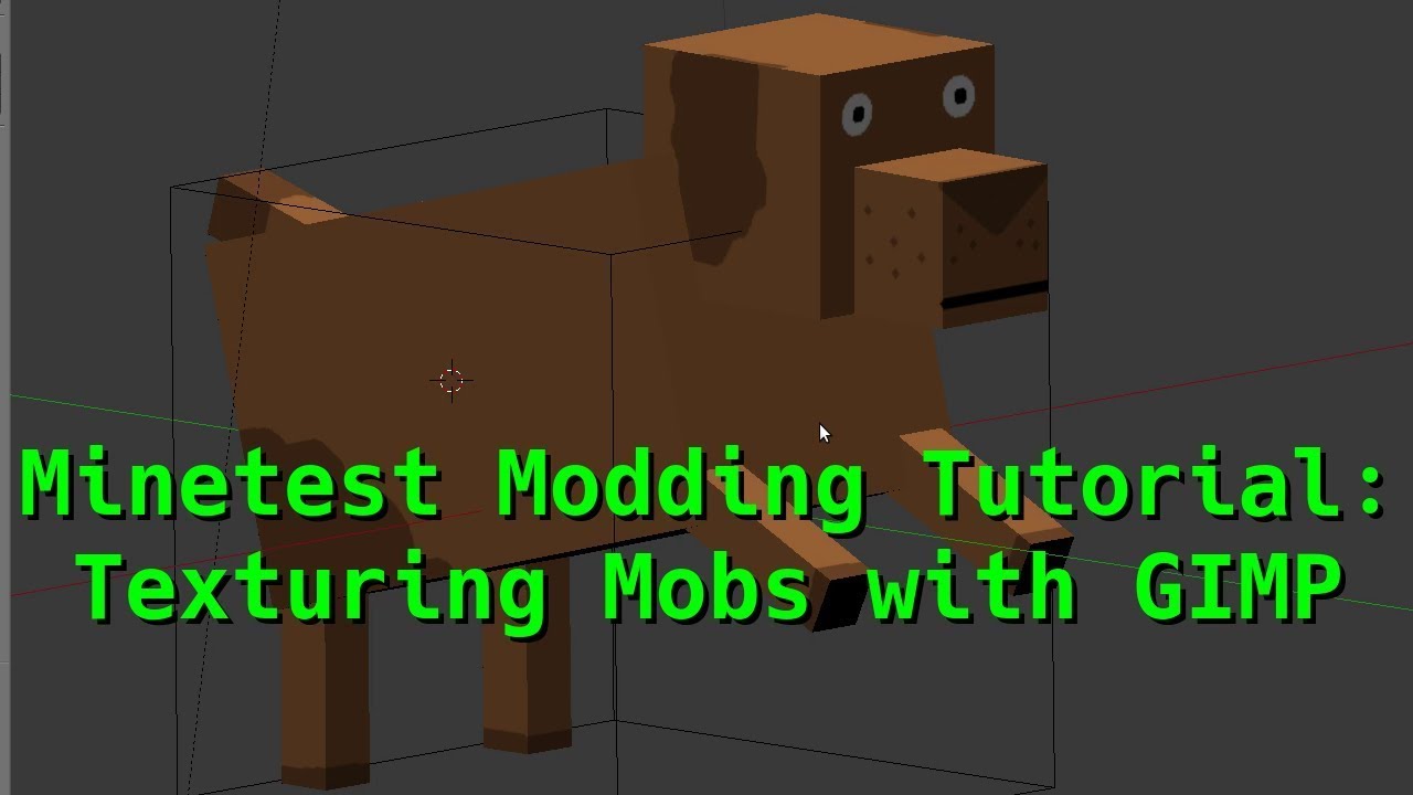 Minetest Modding Tutorial Texturing With Gimp Youtube