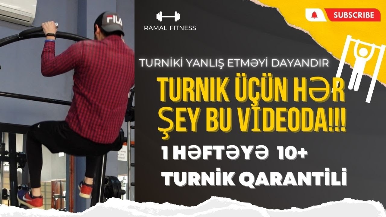 Perfect Pull-Up / Turnik Necə Edilir ? / Turnik Öyrənməyin Ən Rahat ...