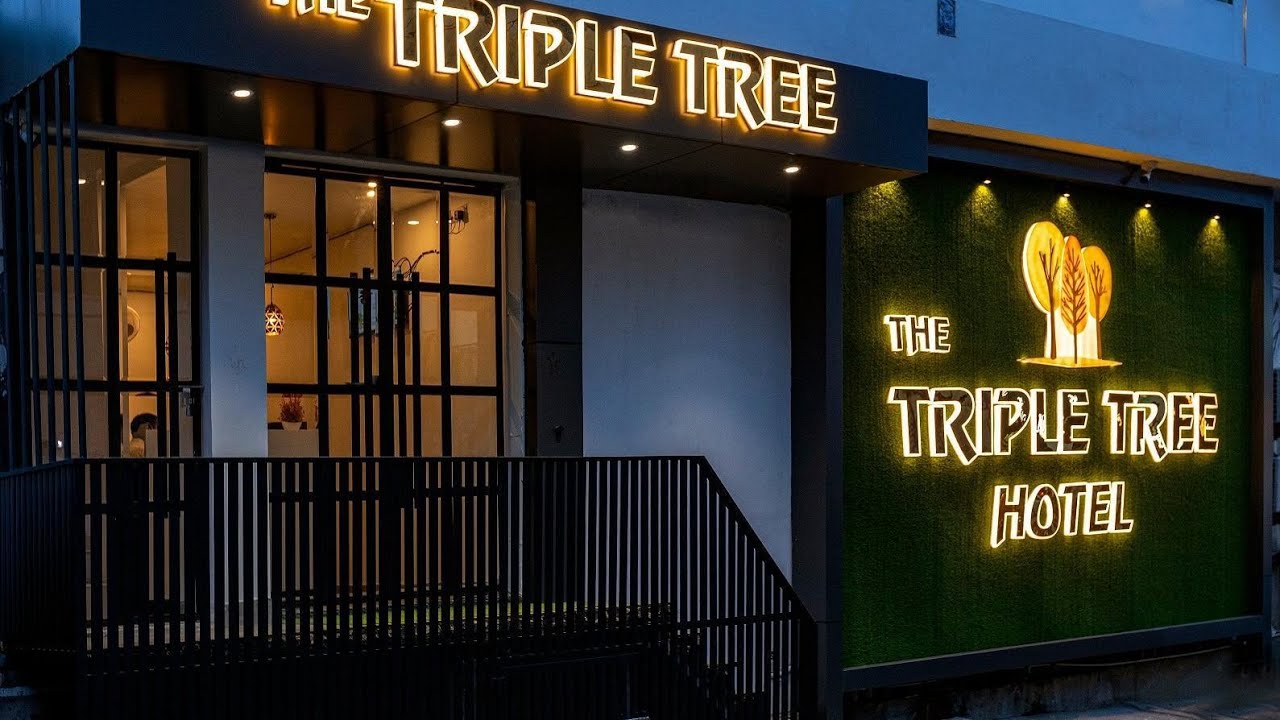 The Triple Tree Hotel, Karnal, India - YouTube