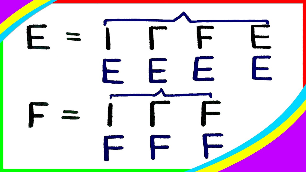Alphabet Writing Tutorial | E to H Alphabet Writing Practice | How To ...