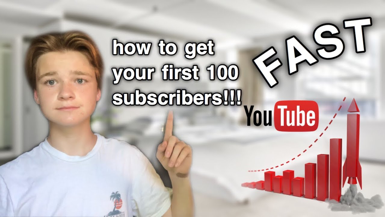 HOW TO GET YOUR FIRST 100 SUBSCRIBERS ON YOUTUBE 2020!!! - YouTube