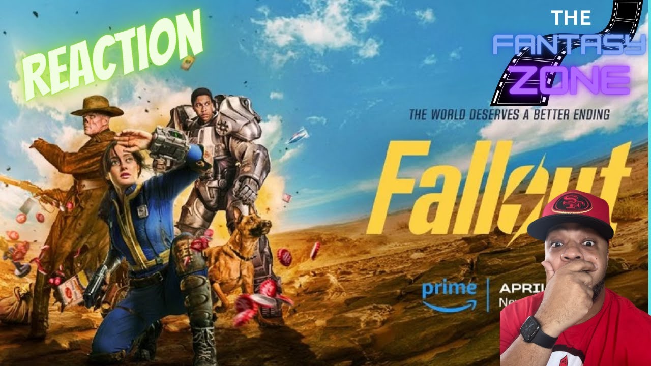 FALLOUT SERIES | AMAZON PRIME | OFFICIAL TRAILER REACTION - YouTube