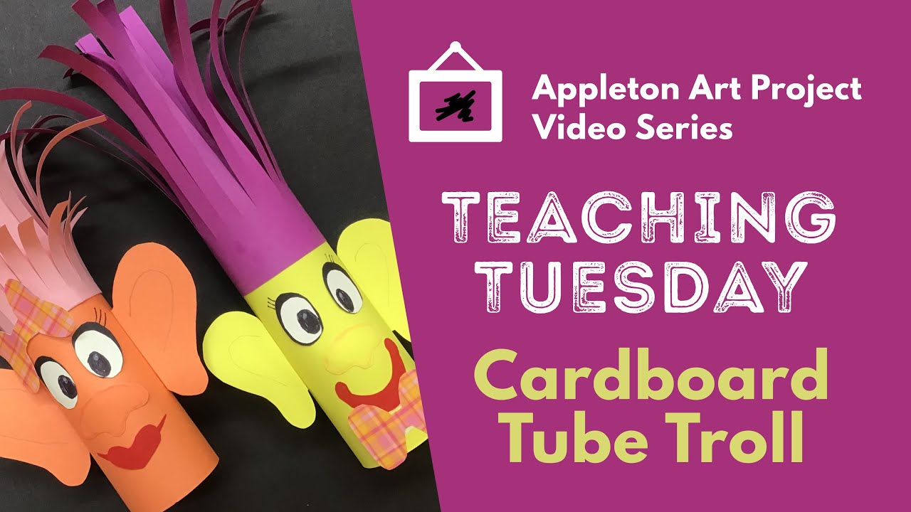 Teaching Tuesday: Cardboard Tube Troll - YouTube