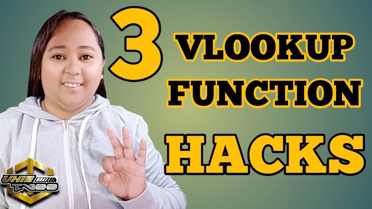 Learn What Are The Top 3 Vlookup Function Hacks In Excel - YouTube