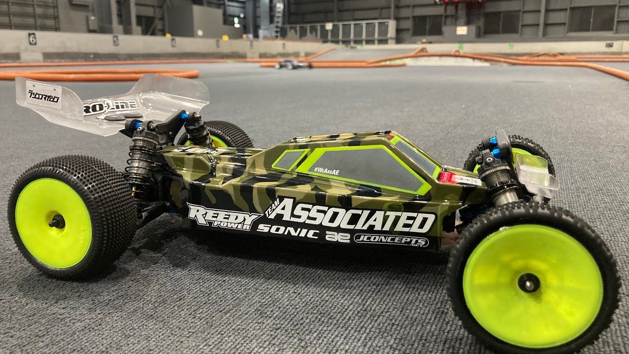 Associated B7 8.5T Fusion slim tire 4K 60フレーム撮影 - YouTube