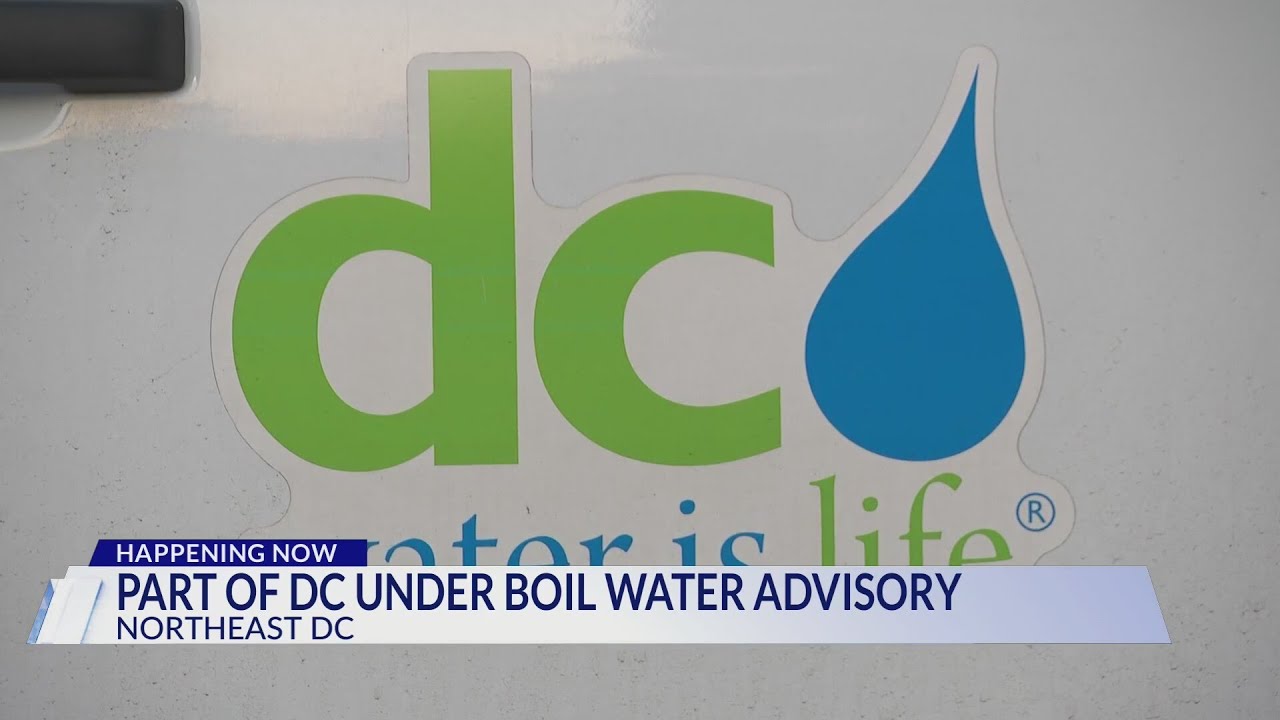 Boil Water Advisory to continue overnight for parts of DC - YouTube