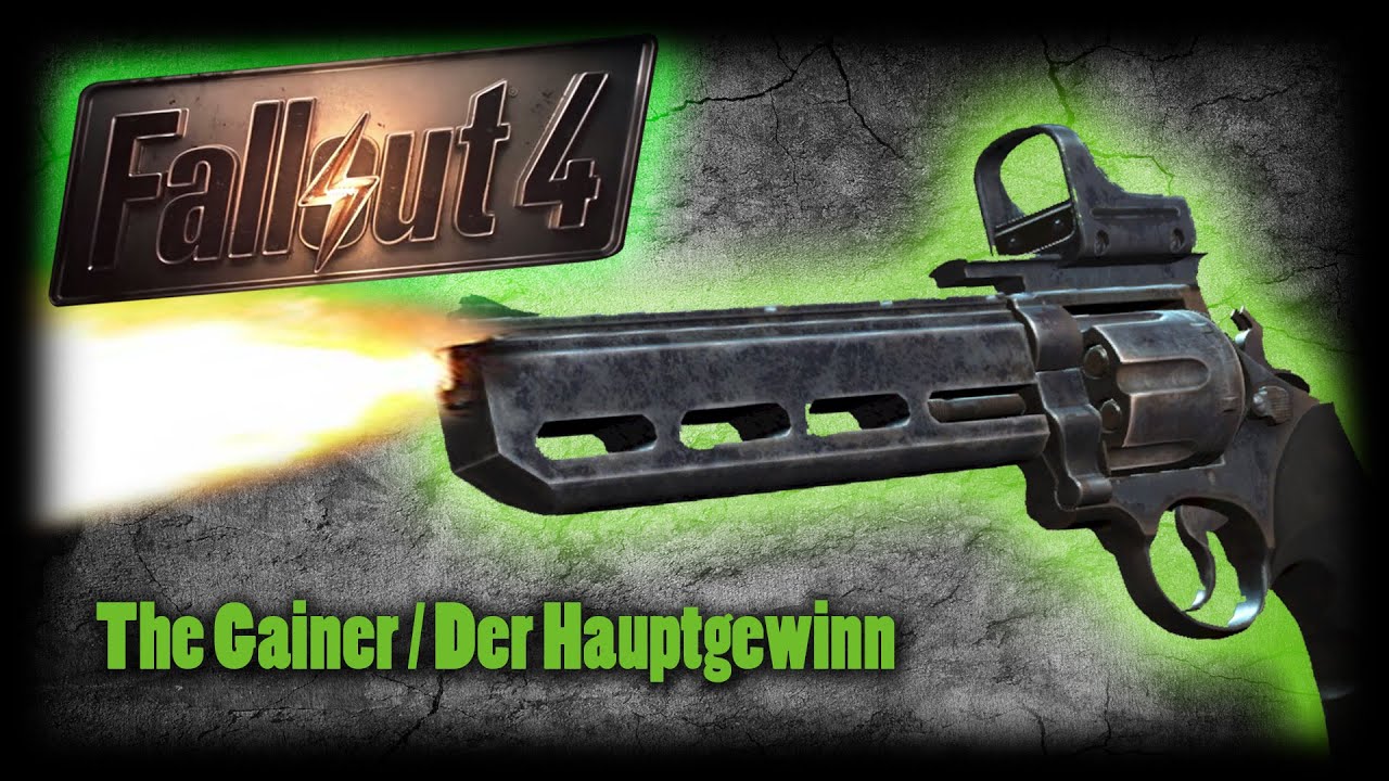 Fallout 4 Rare Weapons: The Gainer / Der Hauptgewinn - YouTube