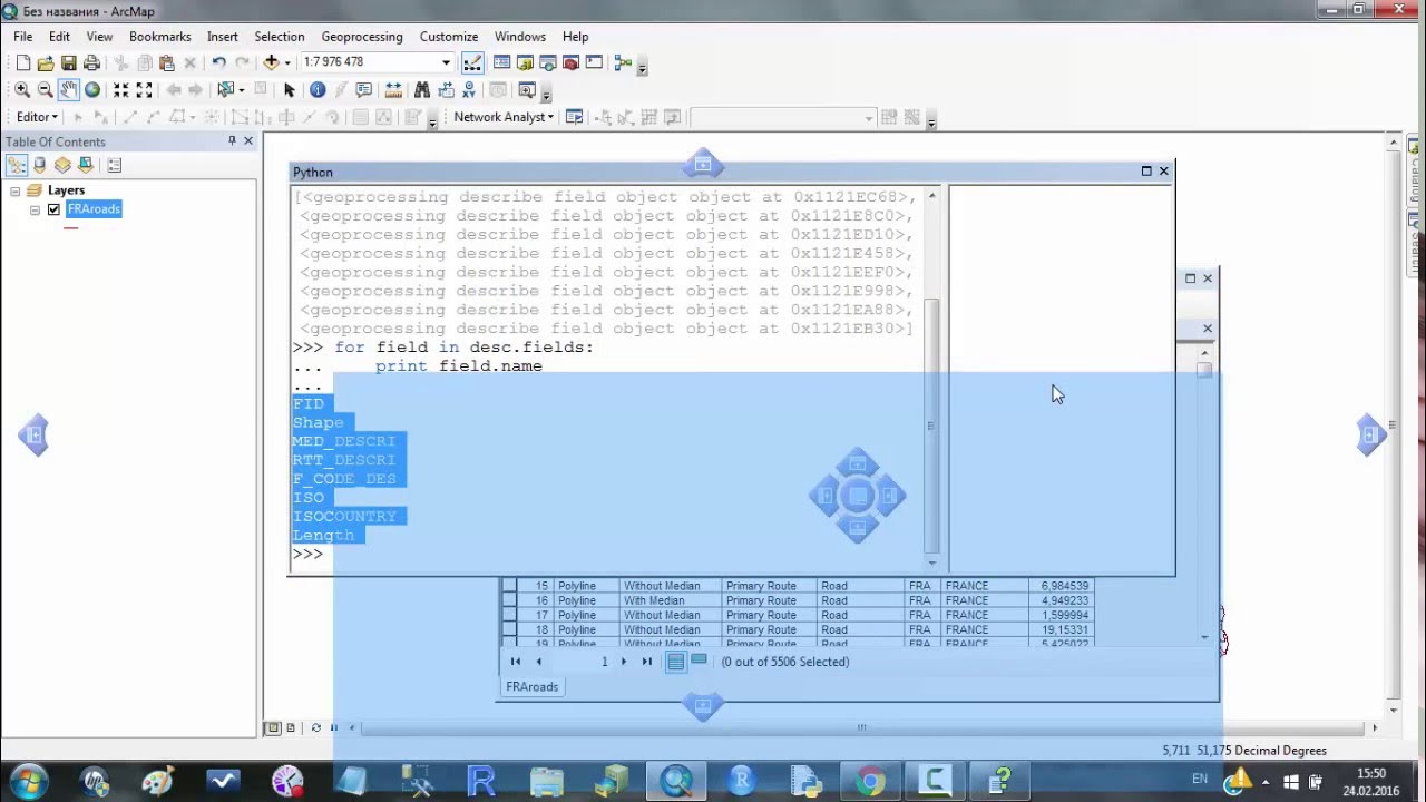 Python In Arcgis Урок 1 Arcpy введение Youtube