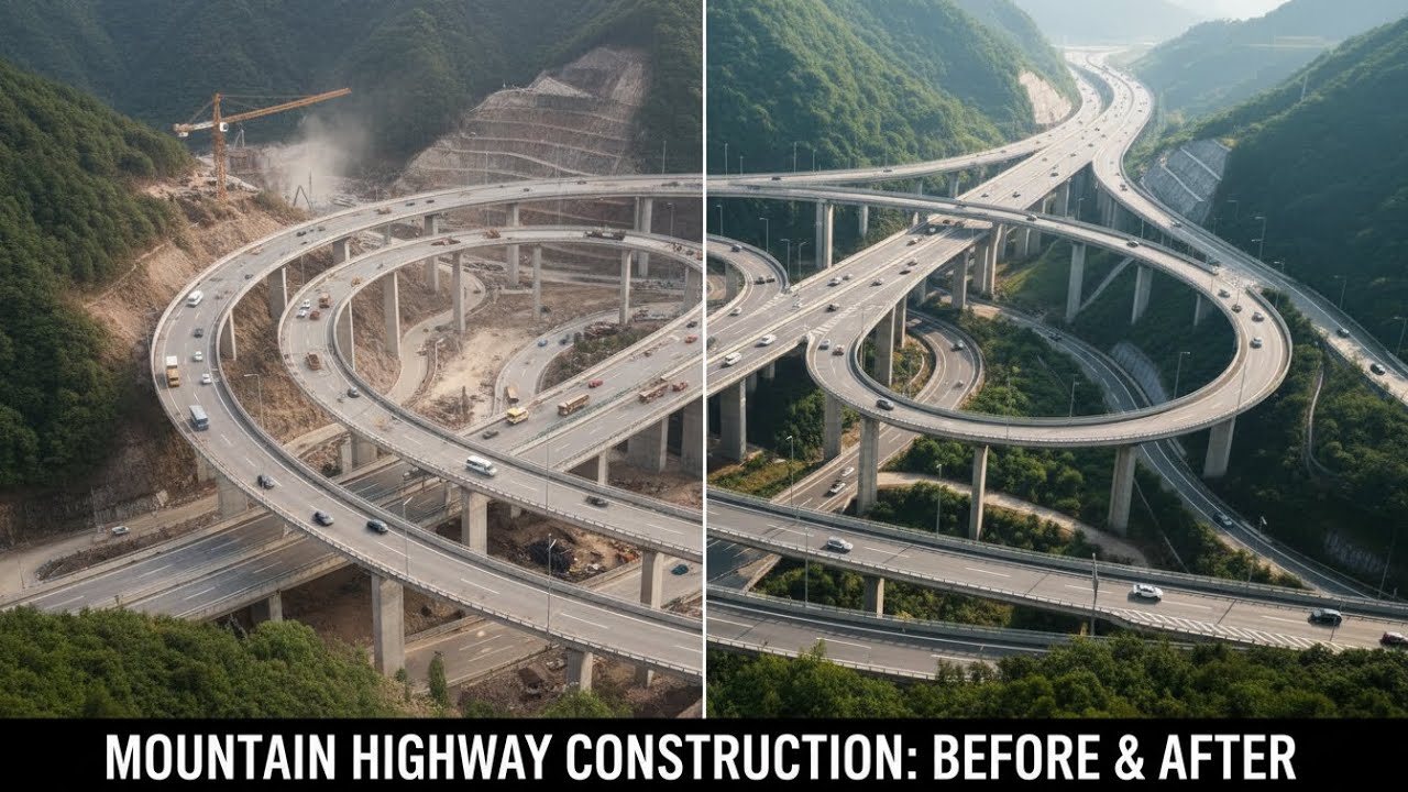How a $1.8 Billion Highway in USA is Being Built through Rocky Mountain ...