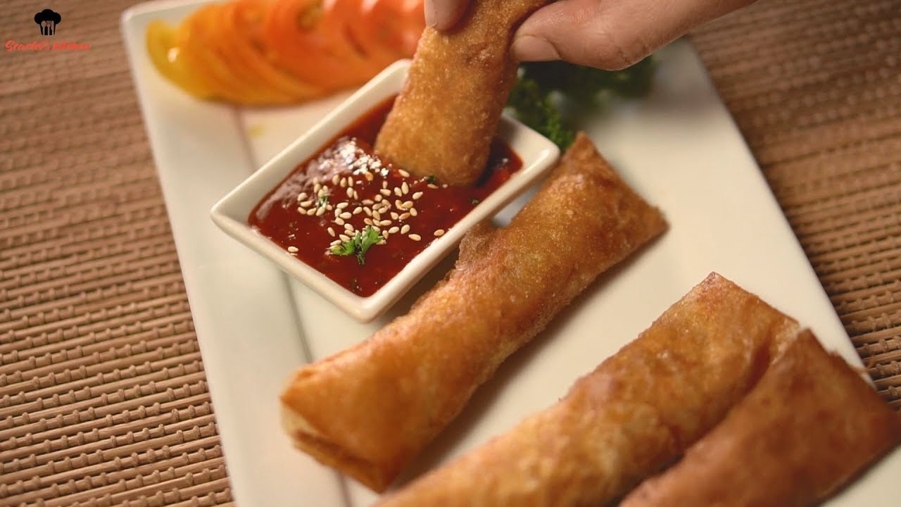 Kimchi Lumpia (Filipino Dim sum with Kimchi) 필리핀 김치만두 - Fillipina [ENG ...