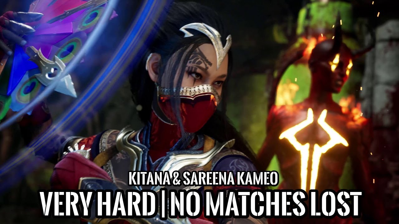 MORTAL KOMBAT 1 | KITANA & Sareena | VERY HARD | Champion Tower | No ...