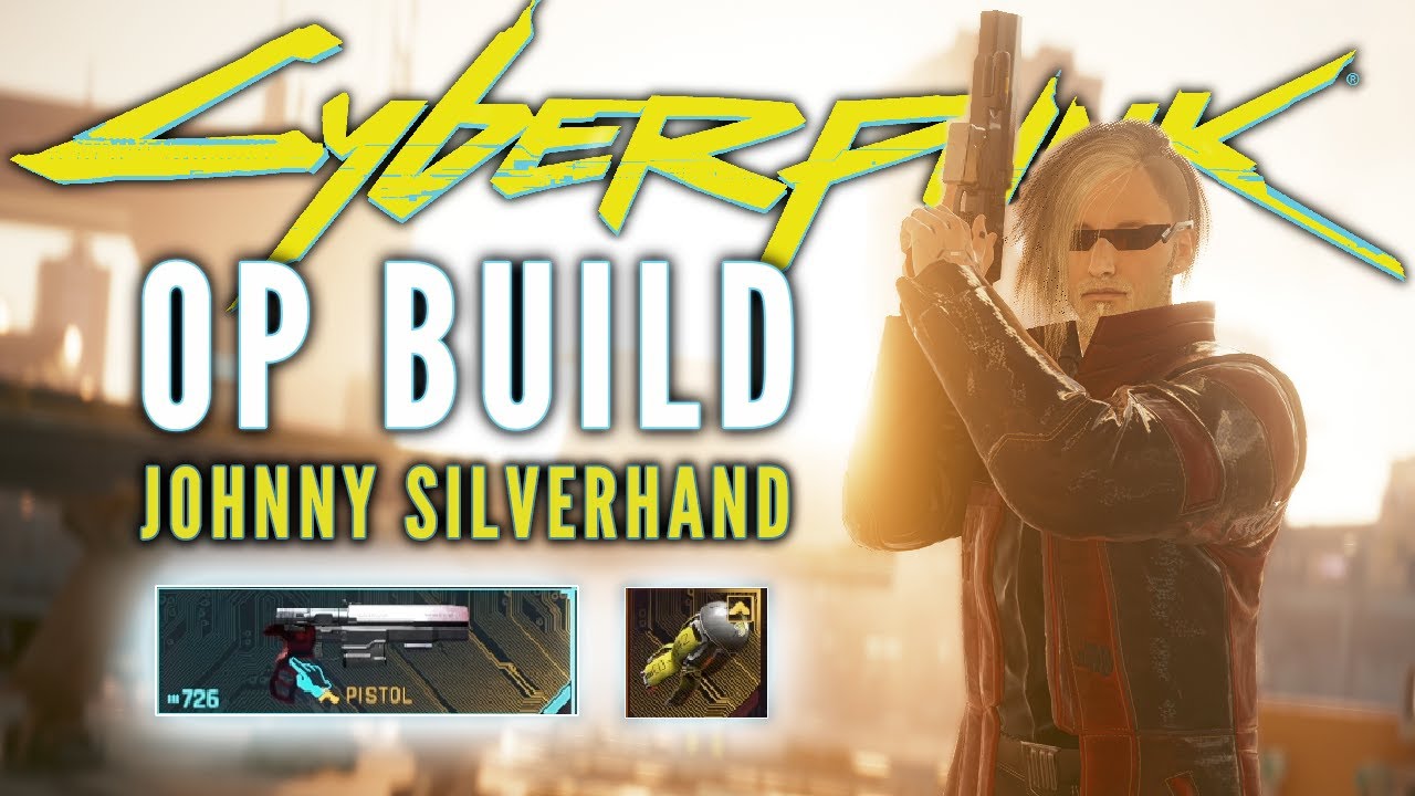 Cyberpunk 2077 - Overpowered Johnny Silverhand 2.0 - Aggressive Pistol ...