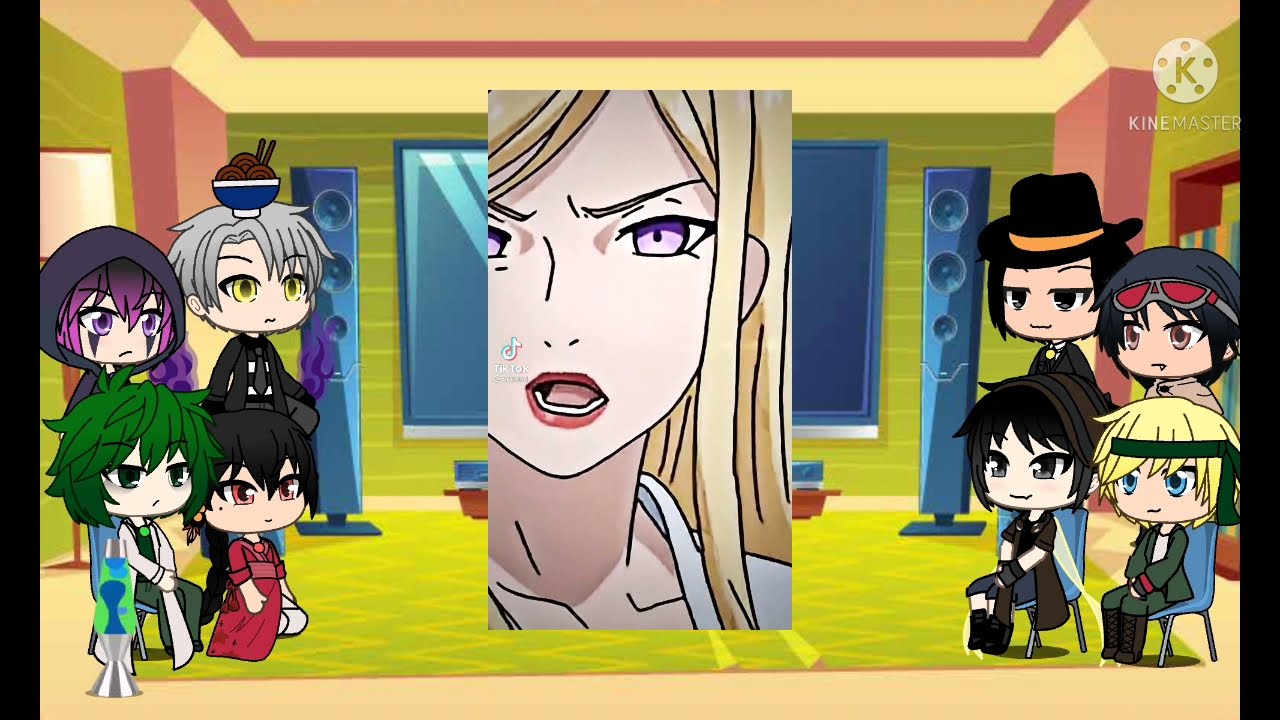 Arcobaleno+Checkerface/Kawahira react to Skull AU (1/??)| KHR x ...