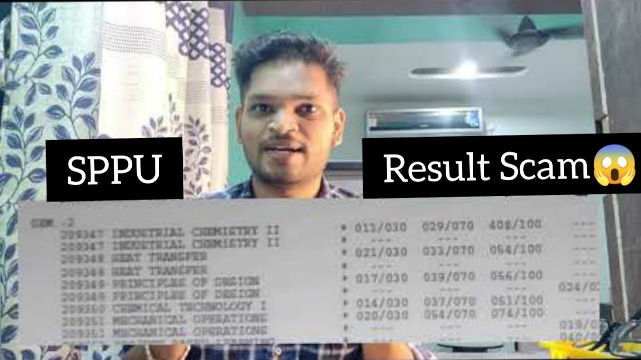 Biggest SPPU result scam ever | SPPU | Pune University | #sppu # ...