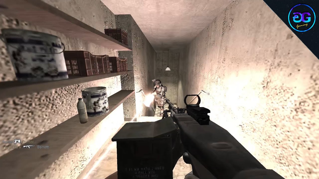 Epic Crossfire Showdown! | Call of Duty 4: Modern Warfare Multiplayer ...