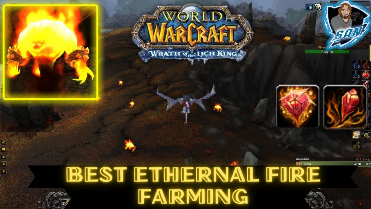 BEST ETHERNAL FIRE FARMING - WoTLK - YouTube