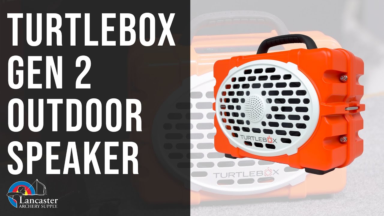 Turtlebox Gen 2.0 Outdoor Speaker - YouTube