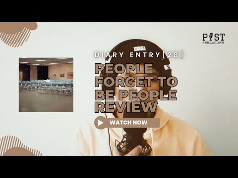 DIARY ENTRY [28]: Wordz - People Forget To Be People album review - YouTube